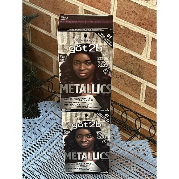 Got2b Metallics | Hair | Purple Got2b Metallics Permanent Hair Color ...